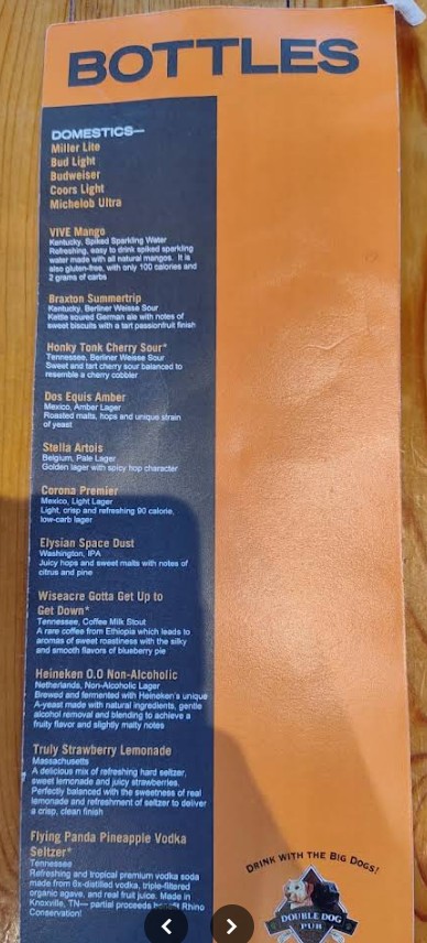 Double Dogs Menu: Burgers, Wings, & Craft Dogs | Order Online